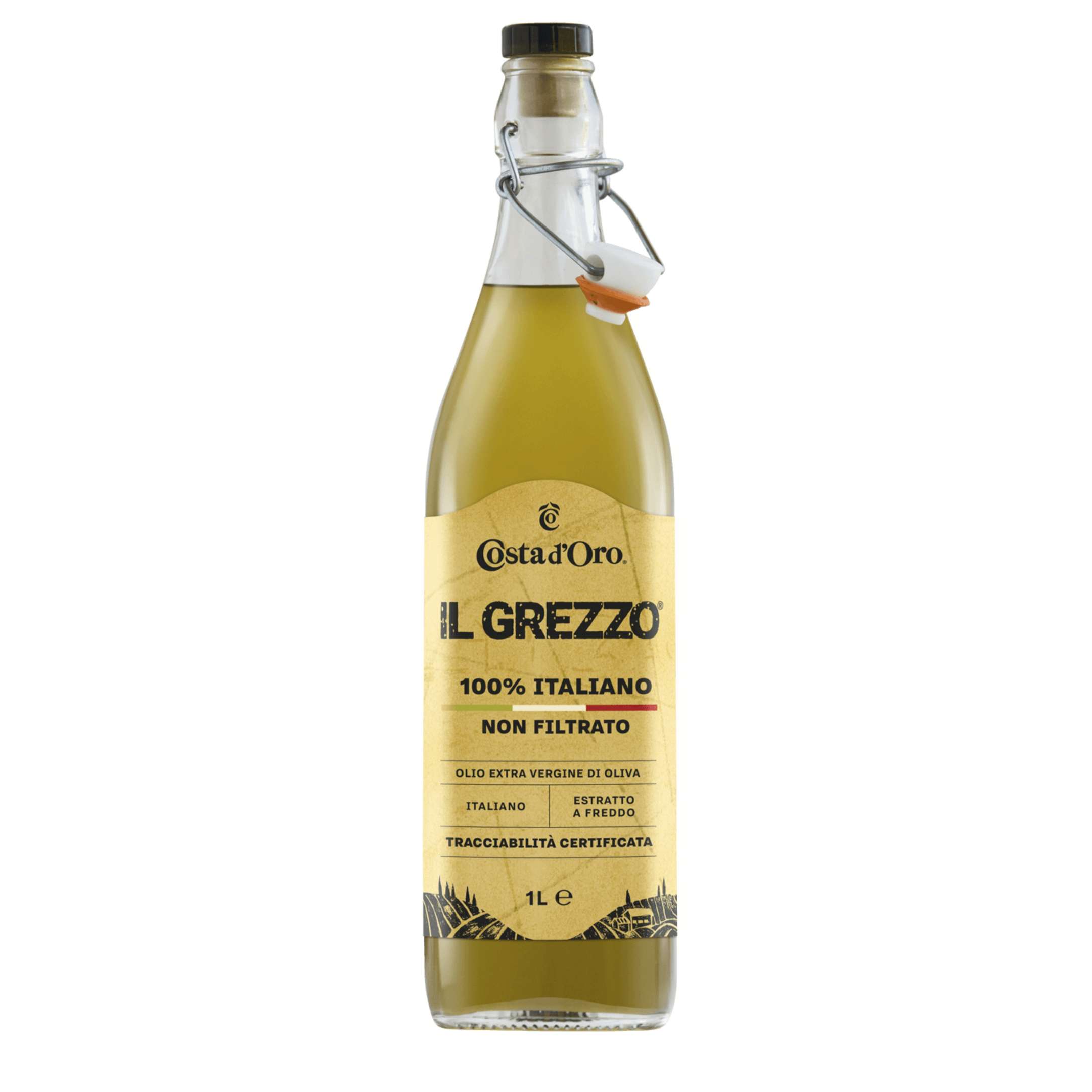 Оливковое масло экстра вирджин IL GREZZO Costa d’Oro 1л — VITAFOR SRL